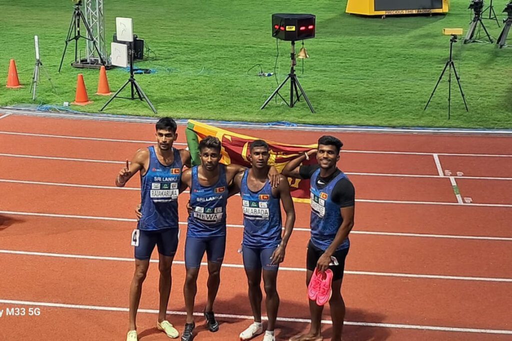 Sri Lankan Athletics Team Returns Victorious from 25th Asian Athletics ...
